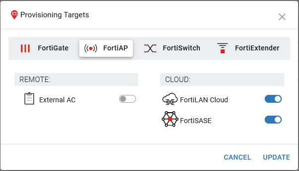 Connecting a FortiAP to FortiSASE using FortiZTP | FortiSASE 24.2.12 ...