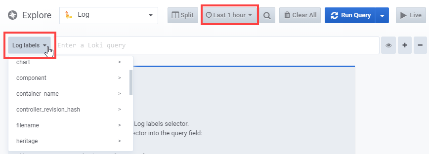 Explore logs | FortiAnalyzer BigData 7.4.0 | Fortinet Document Library