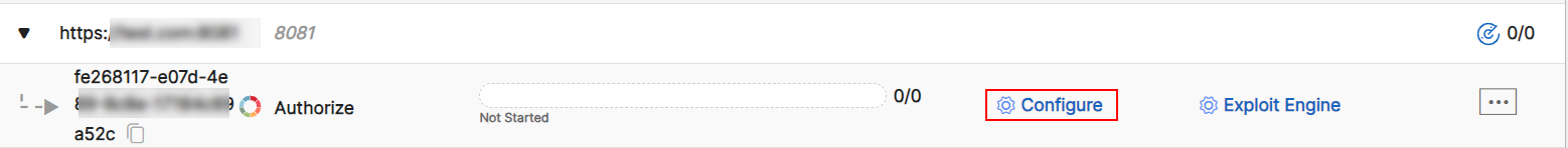 Configuring the Scanner | FortiDAST 24.2.0 | Fortinet Document Library