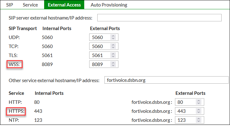 Preparing the on-premises FortiVoice phone system | FortiFone 7.0.0 ...