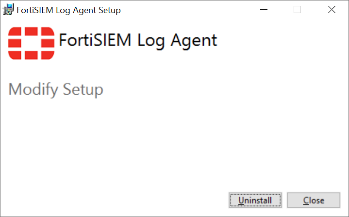 FortiSIEM Windows Agent 7.3.x | FortiSIEM 7.3.2 | Fortinet Document Library