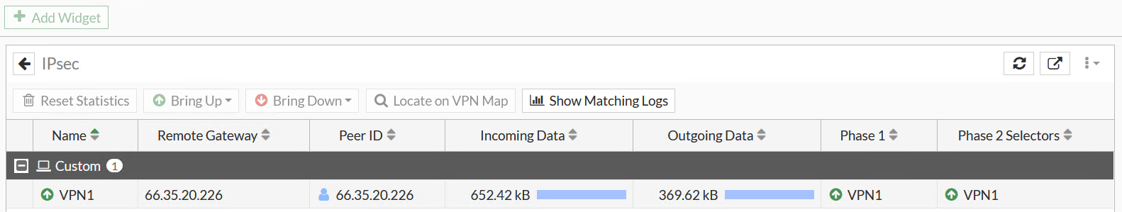 Verifying and troubleshooting IPsec VPN connection | FortiSASE ...