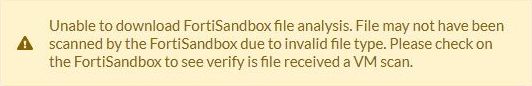 Update FortiSandbox Files FortiView monitor | FortiGate / FortiOS 7.4.0