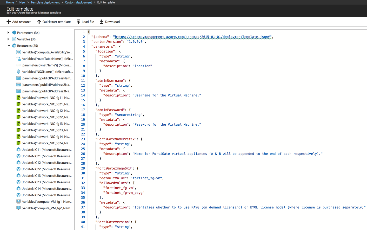 Use case: High availability for FortiGate on Azure | FortiGate Public ...