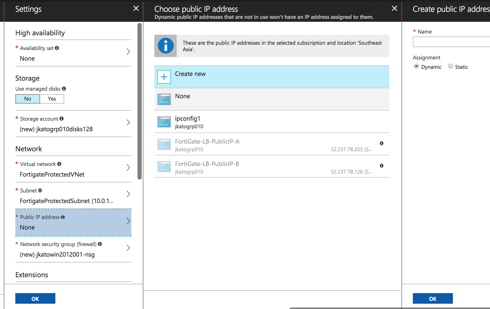 Use case: High availability for FortiGate on Azure | FortiGate Public Cloud 6.0.0 | Fortinet ...