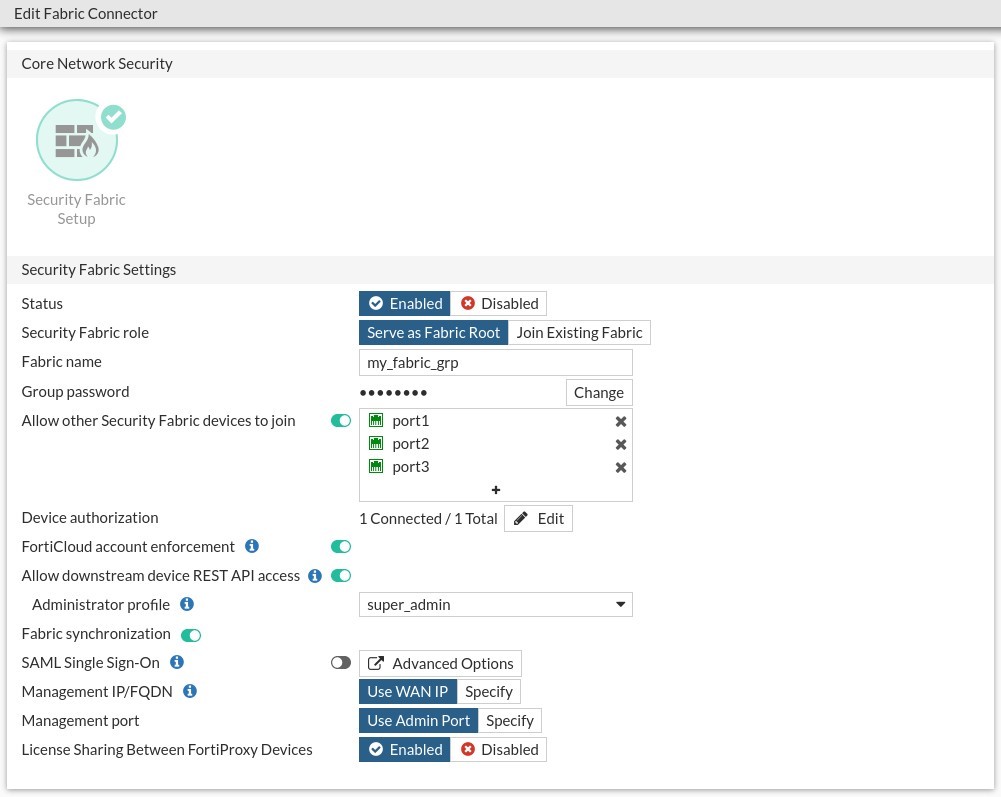 Fabric Connectors | FortiProxy 7.4.2 | Fortinet Document Library
