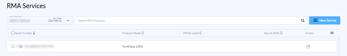 Priority and Secure RMA | FortiCloud Services 24.4.0 | Fortinet Document Library