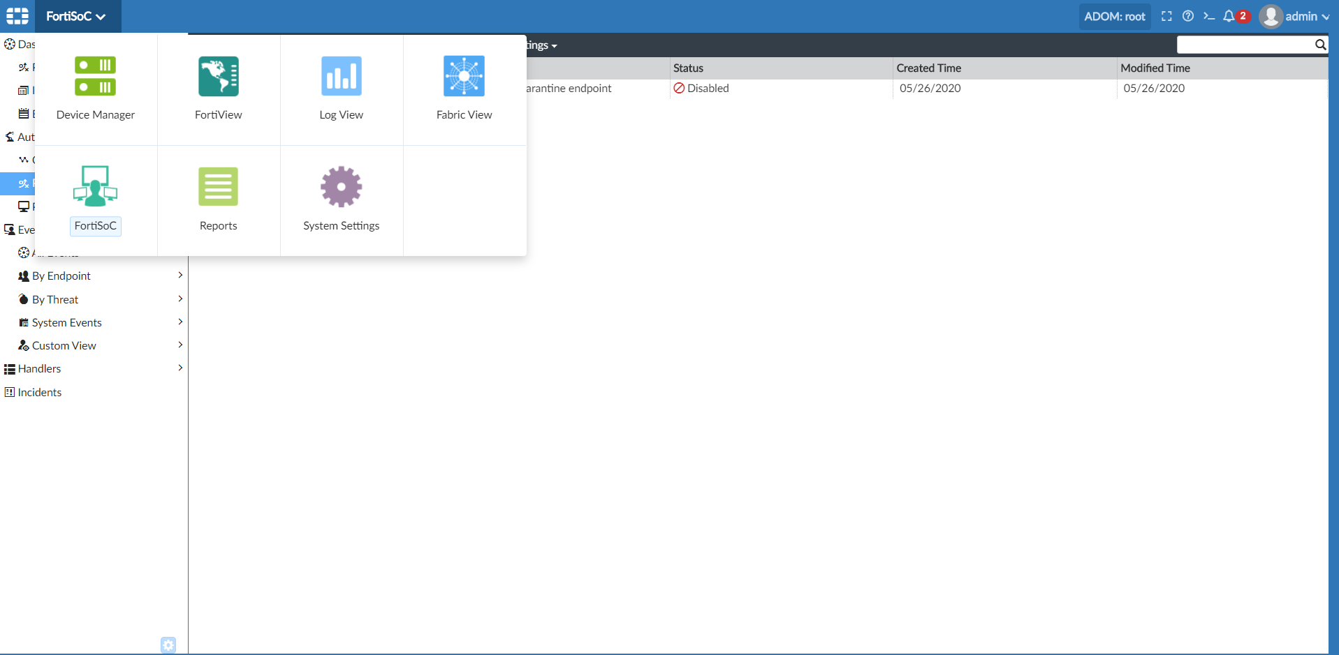 SOC subscription license 6.4.1 | FortiAnalyzer 6.4.0 | Fortinet ...