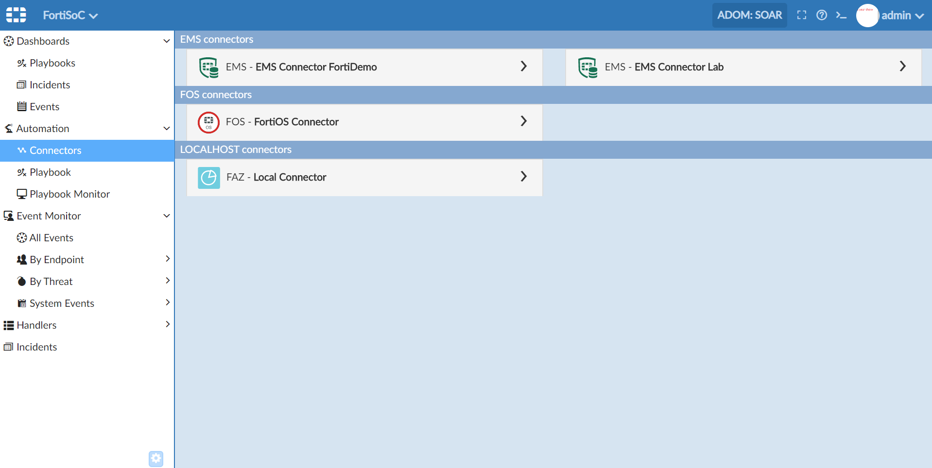 Automation Playbooks Fortianalyzer 6 4 0 Fortinet Document Library