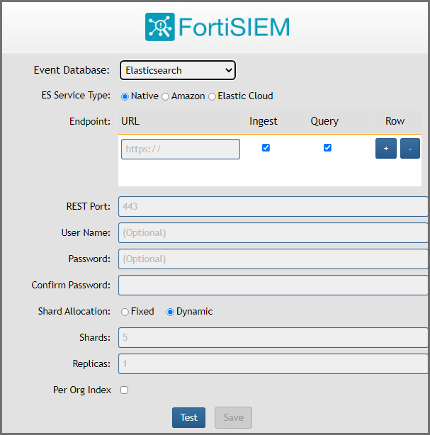 Fresh Installation | FortiSIEM 7.2.3 | Fortinet Document Library