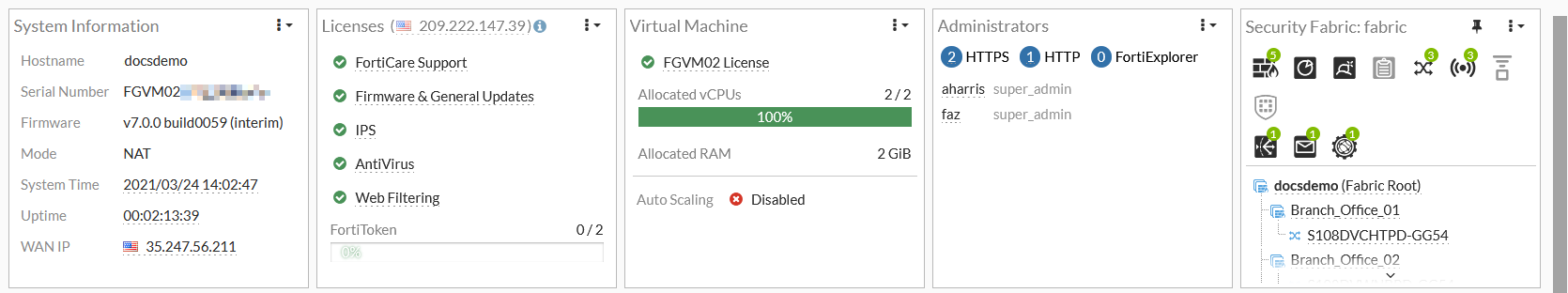 Connecting to the FortiGate-VM | FortiGate Public Cloud 7.6.0 ...