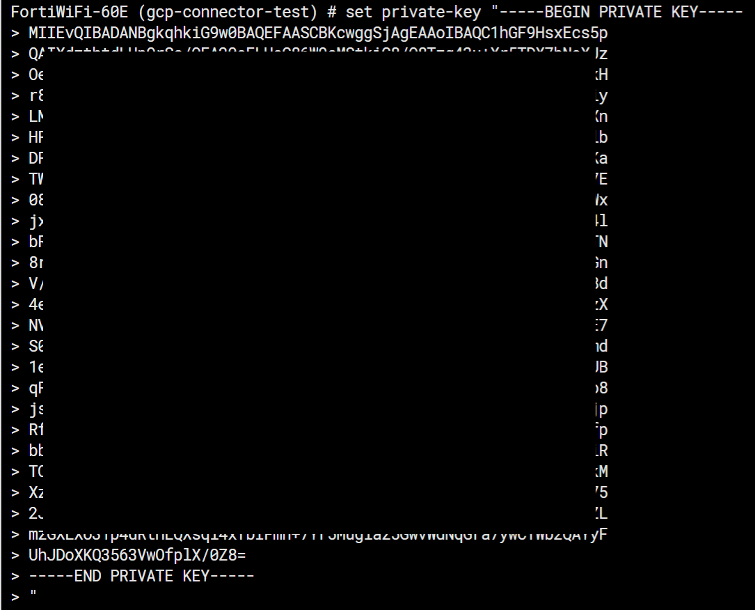 Creating a GCP service account | FortiGate Public Cloud 7.6.0 ...