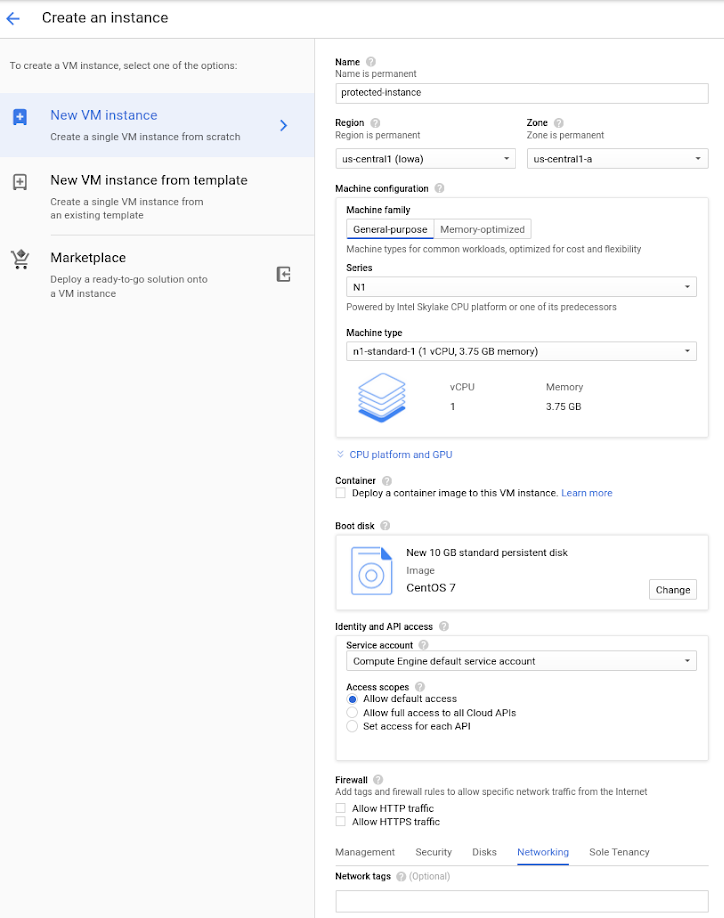 Adding instances to the protected subnet | FortiGate Public Cloud 7.6.0 | Fortinet Document Library