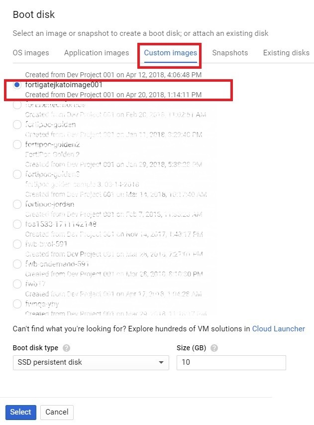 Deploying the FortiGate-VM instance | FortiGate Public Cloud 7.6.0 | Fortinet Document Library