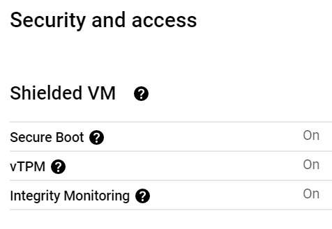 Deploying a Shielded VM FortiGate-VM | FortiGate Public Cloud 7.6.0 | Fortinet Document Library