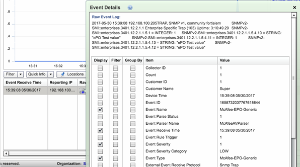McAfee ePolicy Orchestrator (ePO) | FortiSIEM 7.3.0 | Fortinet Document ...