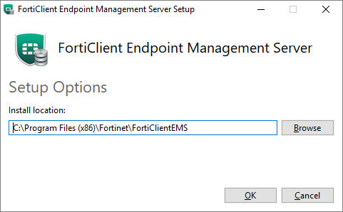 Installing FortiClient EMS | FortiClient 7.2.9 | Fortinet Document Library