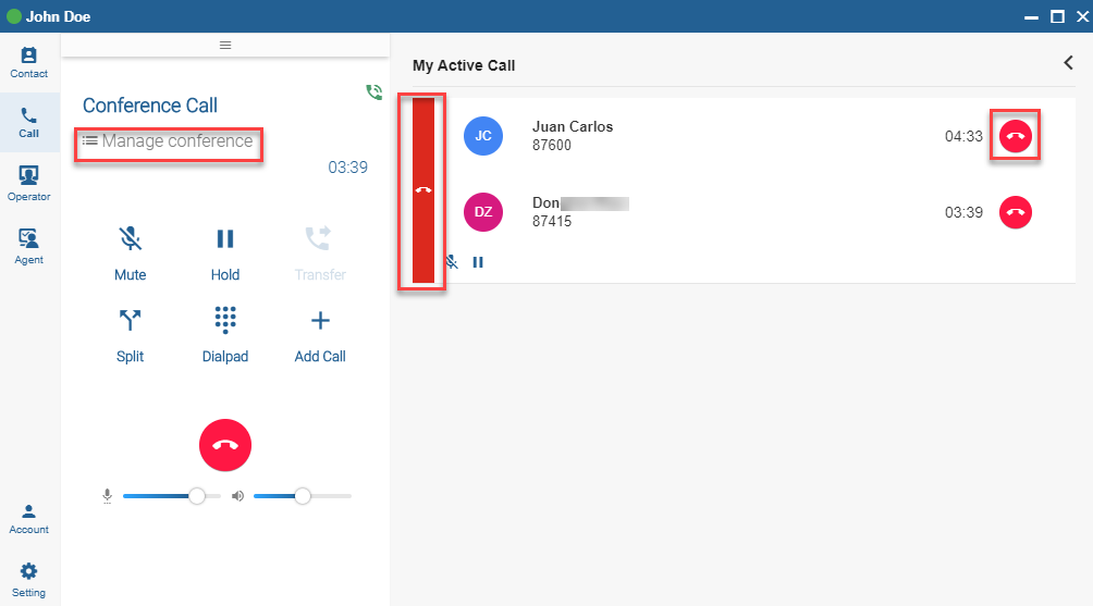 Using the FortiFone softclient for desktop | FortiFone 1.0.0