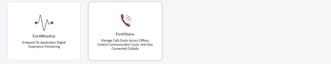 FortiVoice | FortiCloud Services 25.1.0 | Fortinet Document Library