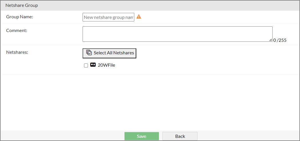 Netshare Groups | FortiSandbox 5.0.2 | Fortinet Document Library