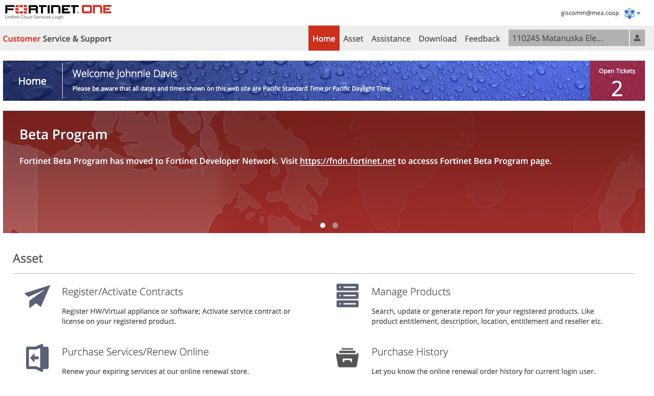 download fortinet firmware