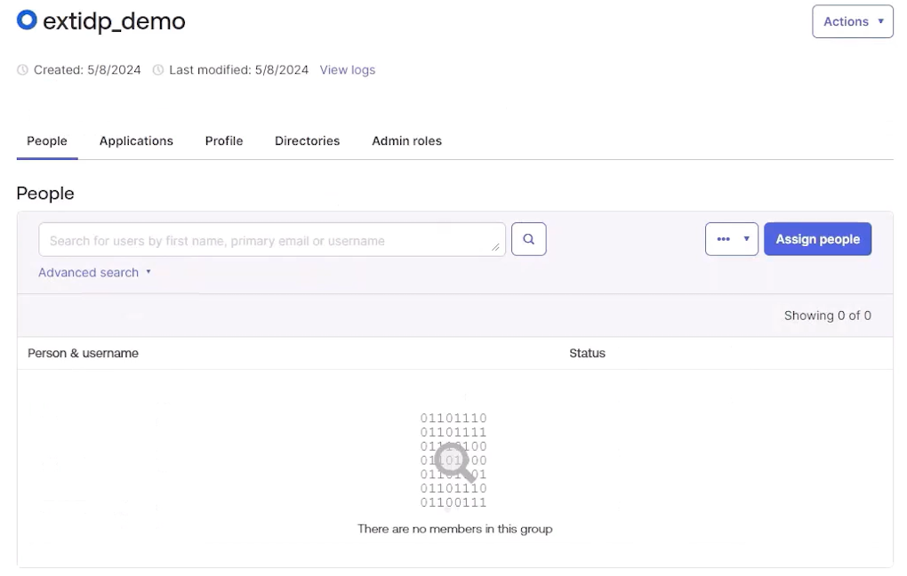 Adding external IdP roles to the application | FortiCloud Services 25.3 ...