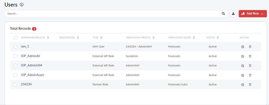 External IdP roles | FortiCloud Services 25.3.0 | Fortinet Document Library