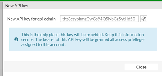 Connect FortiGate device via API Token | FortiConverter Tool 7.2.1 ...