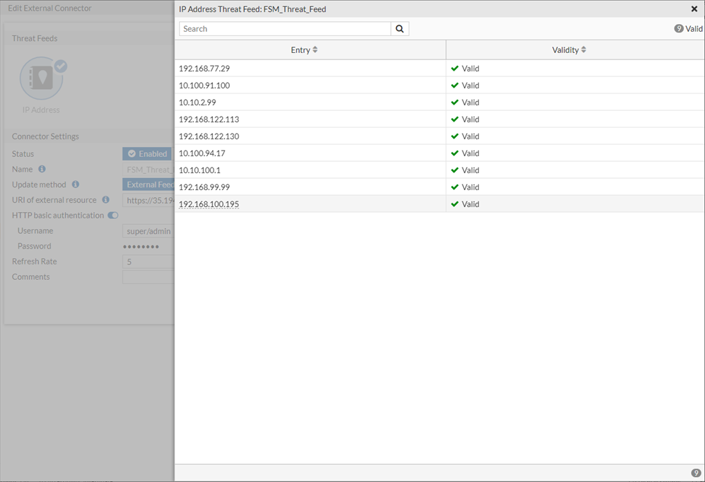 Verify Device Added to Watchlist and Threat Feed | FortiSIEM 7.1.7 ...