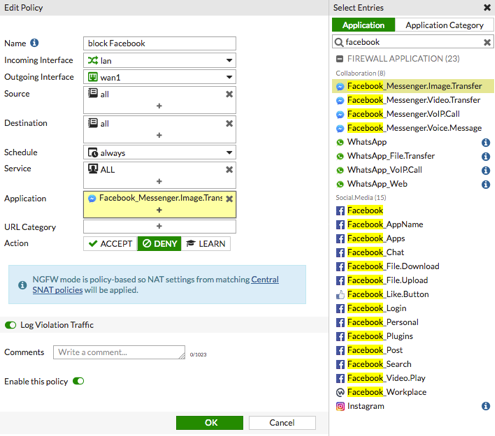 Cookbook | FortiGate / FortiOS 5.6.0 | Fortinet Documentation Library