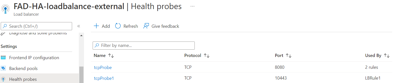 FortiADC Virtual Server with traffic group in HA VRRP using Azure Load Balancer | FortiADC ...