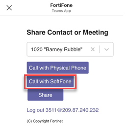 Integrating FortiVoice with Microsoft Teams | FortiVoice Cloud 1.0.0