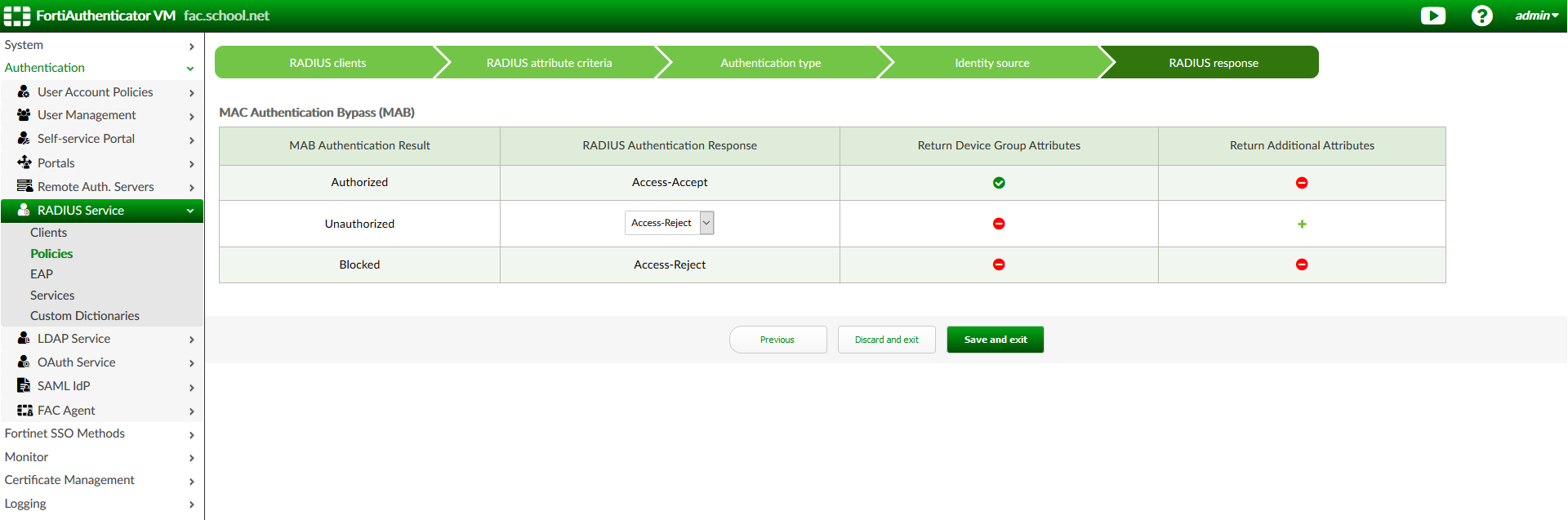 Configuring RADIUS settings on FortiAuthenticator | FortiAuthenticator ...