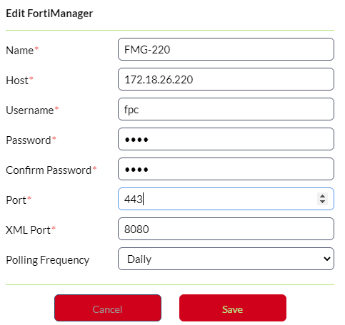 Color scheme options | FortiPortal 7.0.3