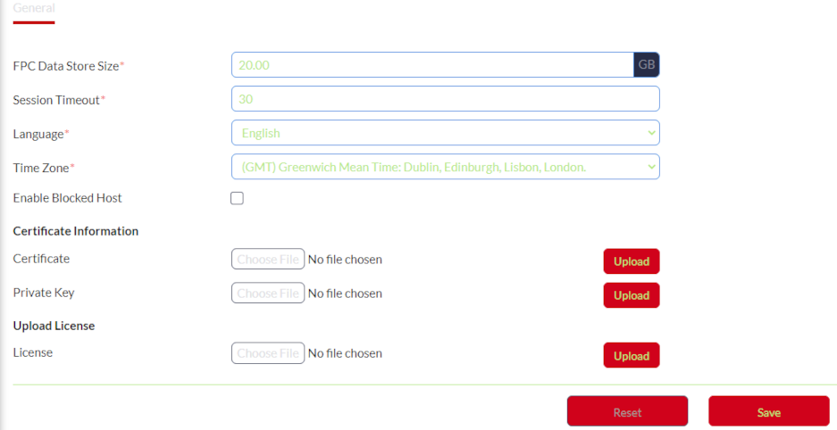 Color scheme options | FortiPortal 7.0.3