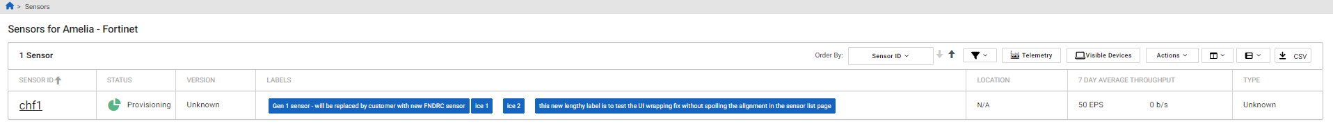 Sensors Fortindr Cloud 2023 3 0 Fortinet Document Library