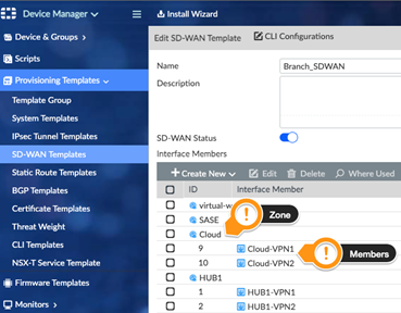 SD-WAN configuration | FortiGate / FortiOS 7.2.0 | Fortinet Document ...