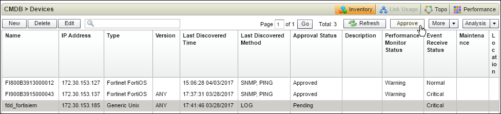 Using FortiSIEM to collect DDoS attack and event logs | FortiDDoS-F 6.6 ...