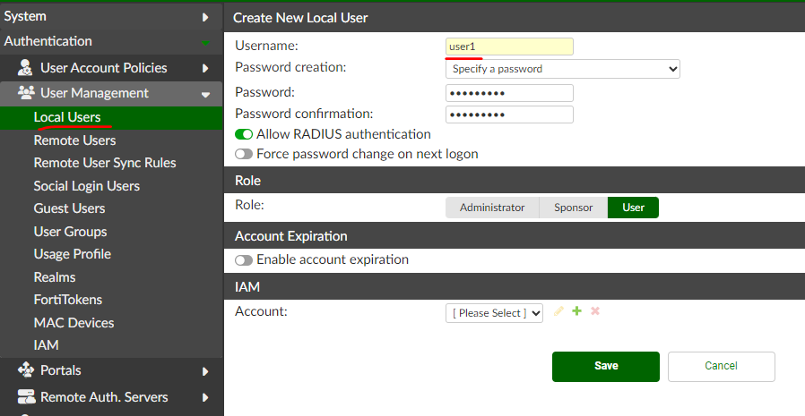Using SAML authentication with FortiAuthenticator | FortiProxy 7.4.0 ...