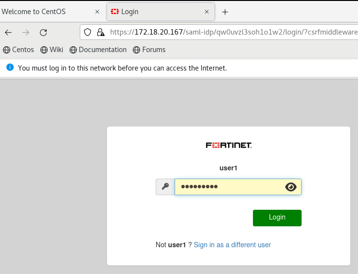 Using SAML authentication with FortiAuthenticator | FortiProxy 7.4.0 | Fortinet Document Library