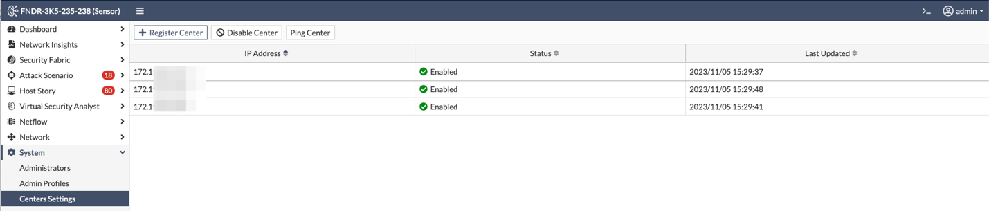 Standalone, Center and Sensor operating mode | FortiNDR 7.6.1 ...