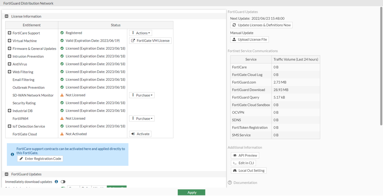 Security rating | FortiGate / FortiOS 7.2.4 | Fortinet Document Library