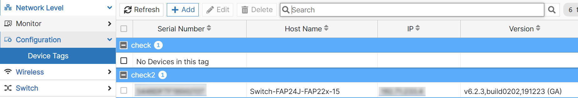 Device Tags | FortiEdge Cloud 25.2.a | Fortinet Document Library