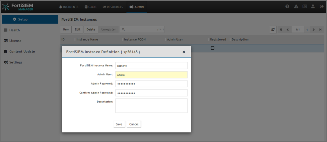 Fresh Installation | FortiSIEM 7.2.1 | Fortinet Document Library