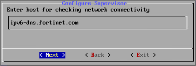 Fresh Installation | FortiSIEM 7.2.1 | Fortinet Document Library