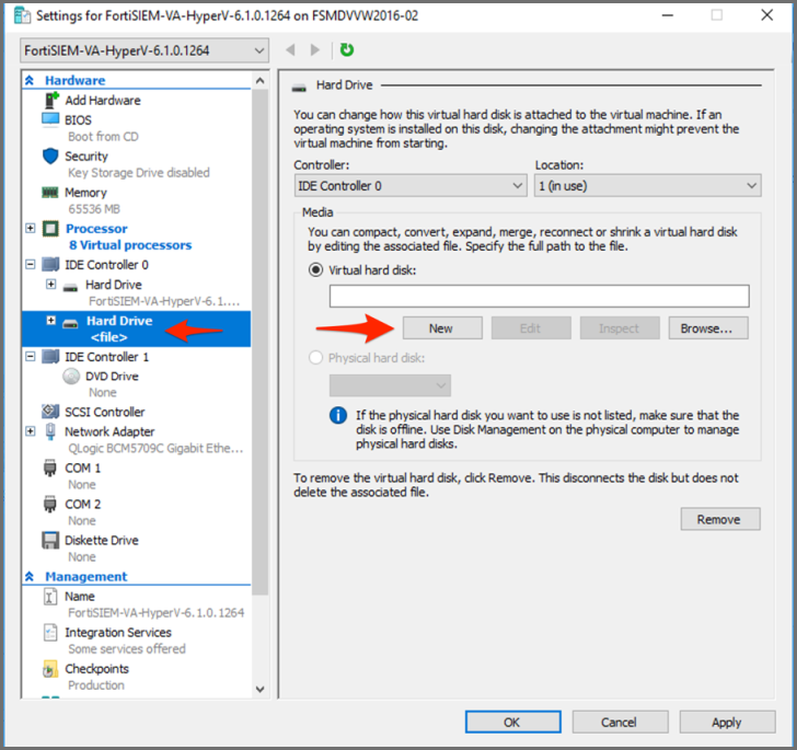 Fresh Installation | FortiSIEM 7.2.1 | Fortinet Document Library
