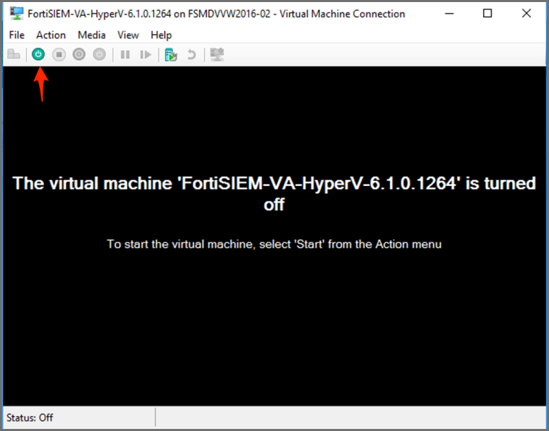 Fresh Installation | FortiSIEM 7.2.1 | Fortinet Document Library