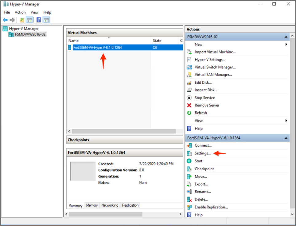 Fresh Installation | FortiSIEM 7.2.1 | Fortinet Document Library