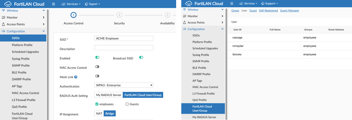 Security | FortiLAN Cloud 24.2.0 | Fortinet Document Library