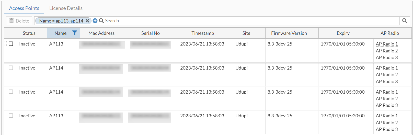 AP Management | FortiPresence 24.2.a | Fortinet Document Library
